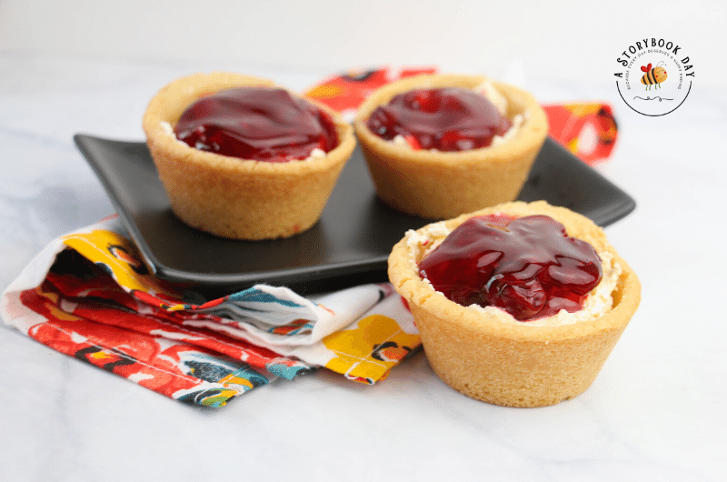Easy Cherry Cheesecake Cups - A Storybook Day