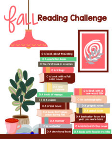 Fall Reading Challenge for Moms and Kids - A Storybook Day