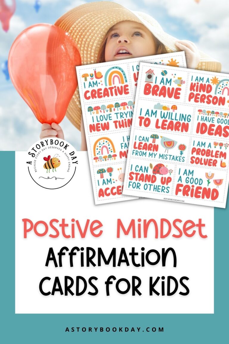 Free Positive Affirmation Cards for Kids: Help Build Their Self Esteem!