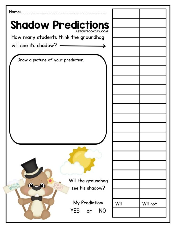 10 Free Printable Groundhog Day Activities for Kids - A Storybook Day