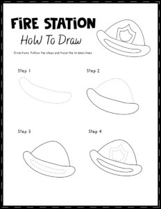 How to Draw Things Inside a Fire Station