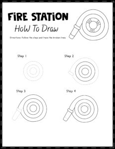How to Draw Things Inside a Fire Station