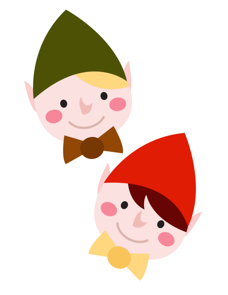 Elf Doll: Stocking Mix and Match | Free Printable for Kids