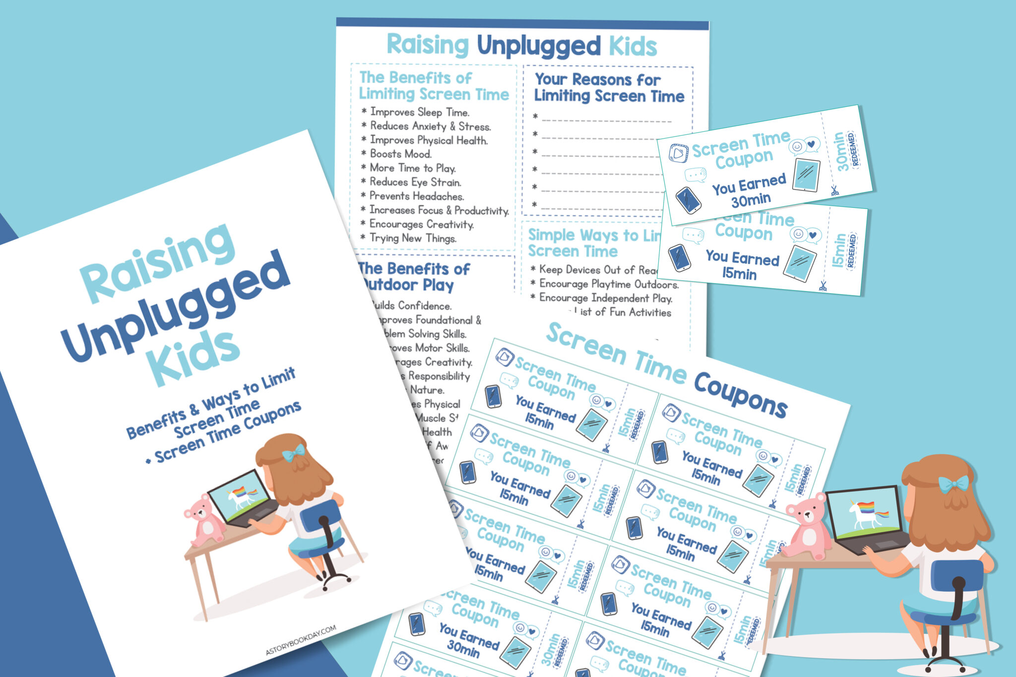Raising Unplugged Kids + Printable Coupons