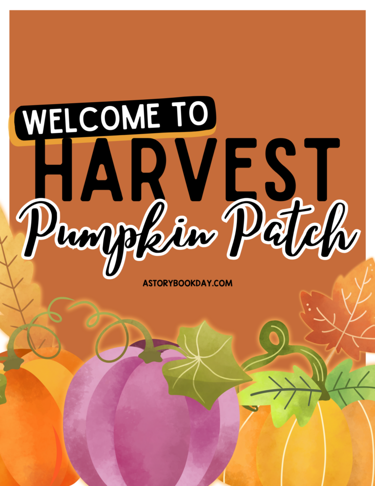 Printable: Pumpkin Patch & Bakery Dramatic Play Kit for Kids - A ...