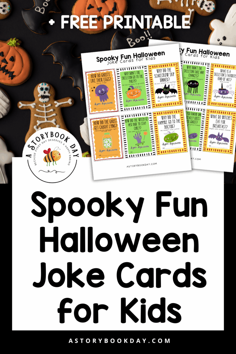 Spooky Fun: Halloween Joke Cards for Kids - A Storybook Day